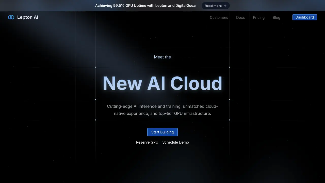 Lepton AI - The New AI Cloud for High-Performance Computing and Inference