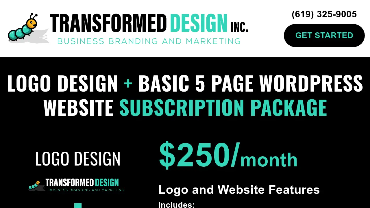 Logo Design and Website - Professional Logo Design and WordPress ...