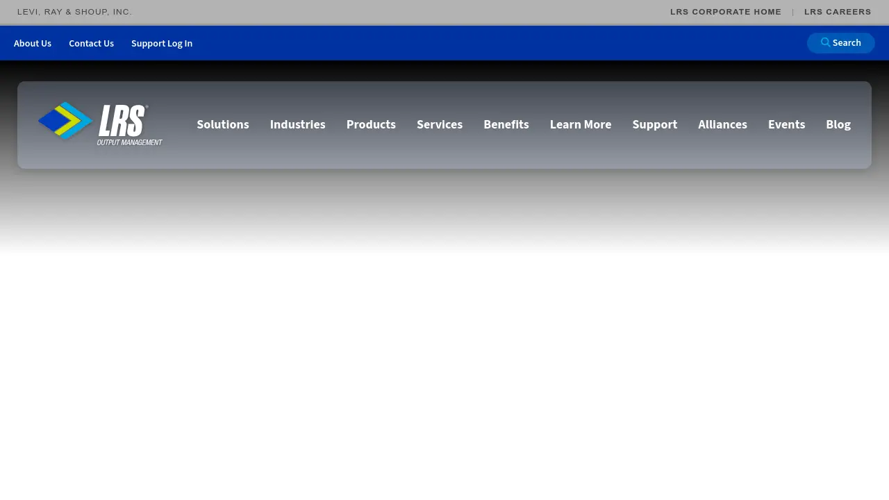 LRS Output Management - Secure, Reliable, and Scalable Enterprise Print ...