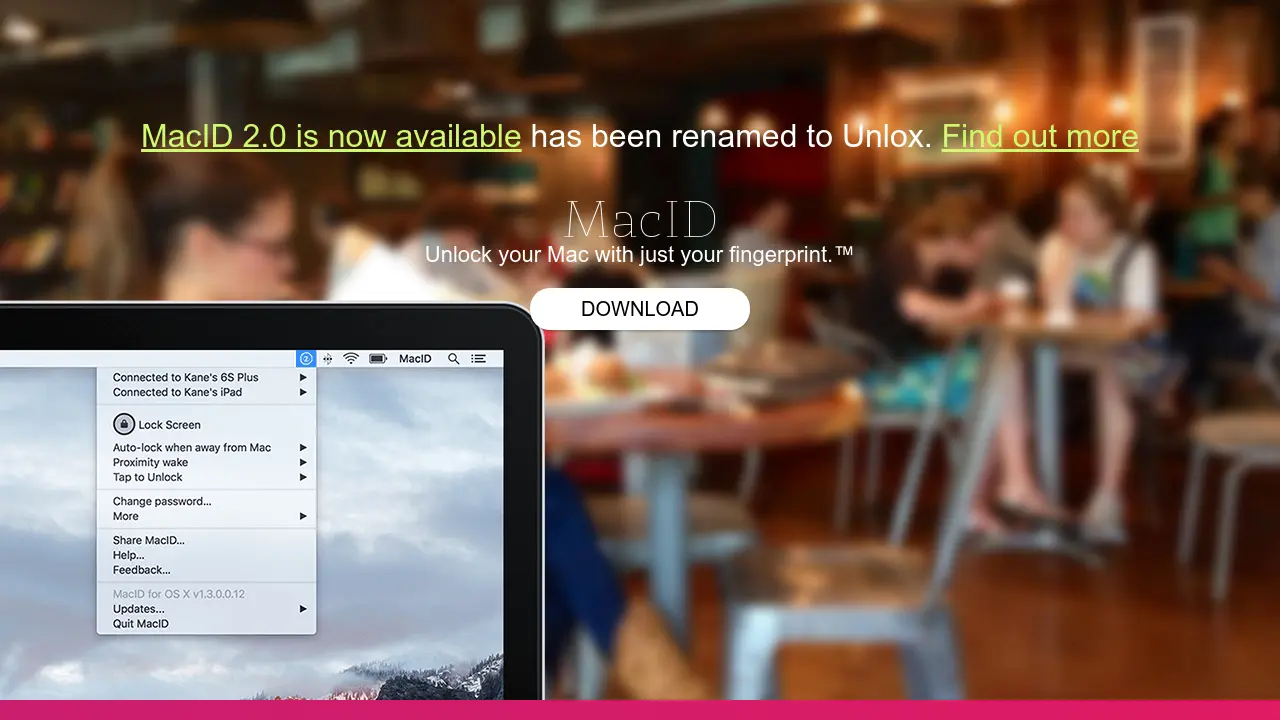 MacID - Unlock Your Mac with Your Fingerprint