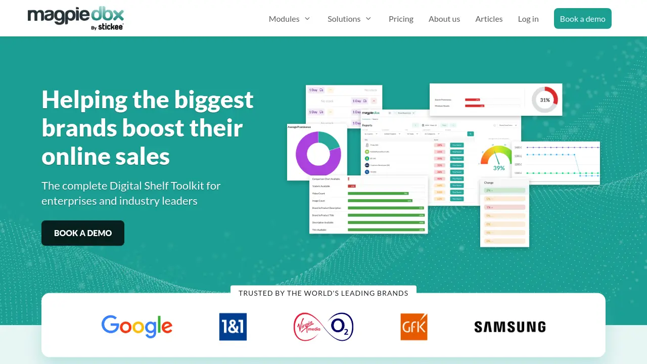 Magpie DBX - Digital Shelf Analytics for Smarter Ecommerce Decisions