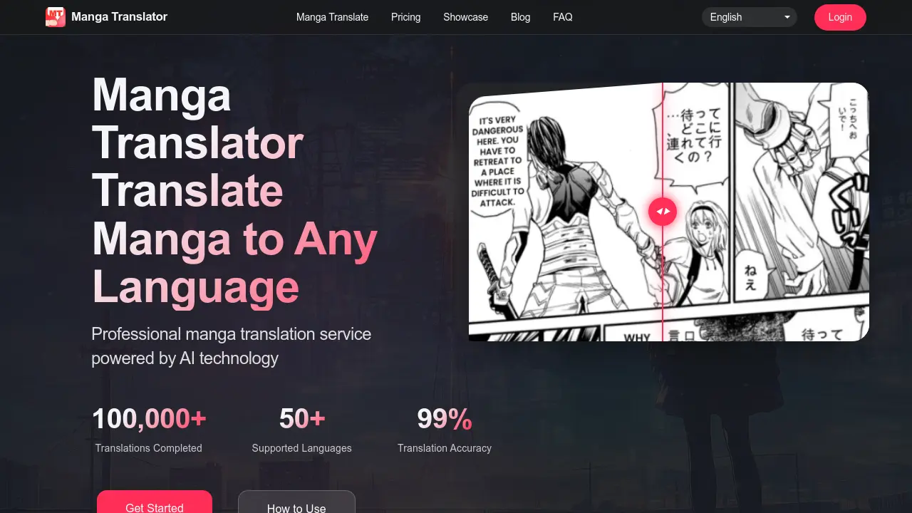 mangatranslate.com - AI-Powered Manga Translation in 50+ Languages