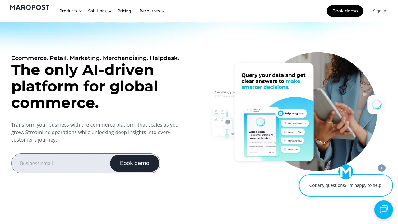 Maropost - AI-Driven Unified Commerce Platform for Business Growth