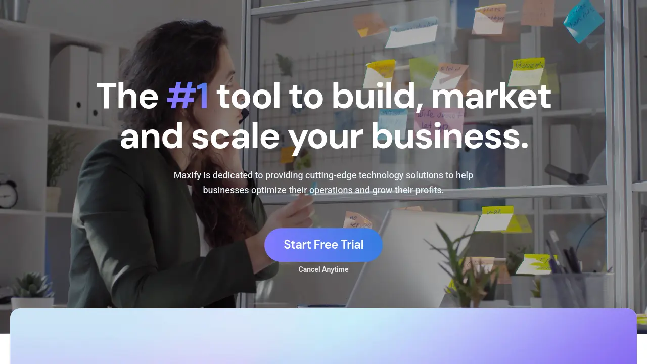 Maxify - The #1 tool to build, market and scale your business.