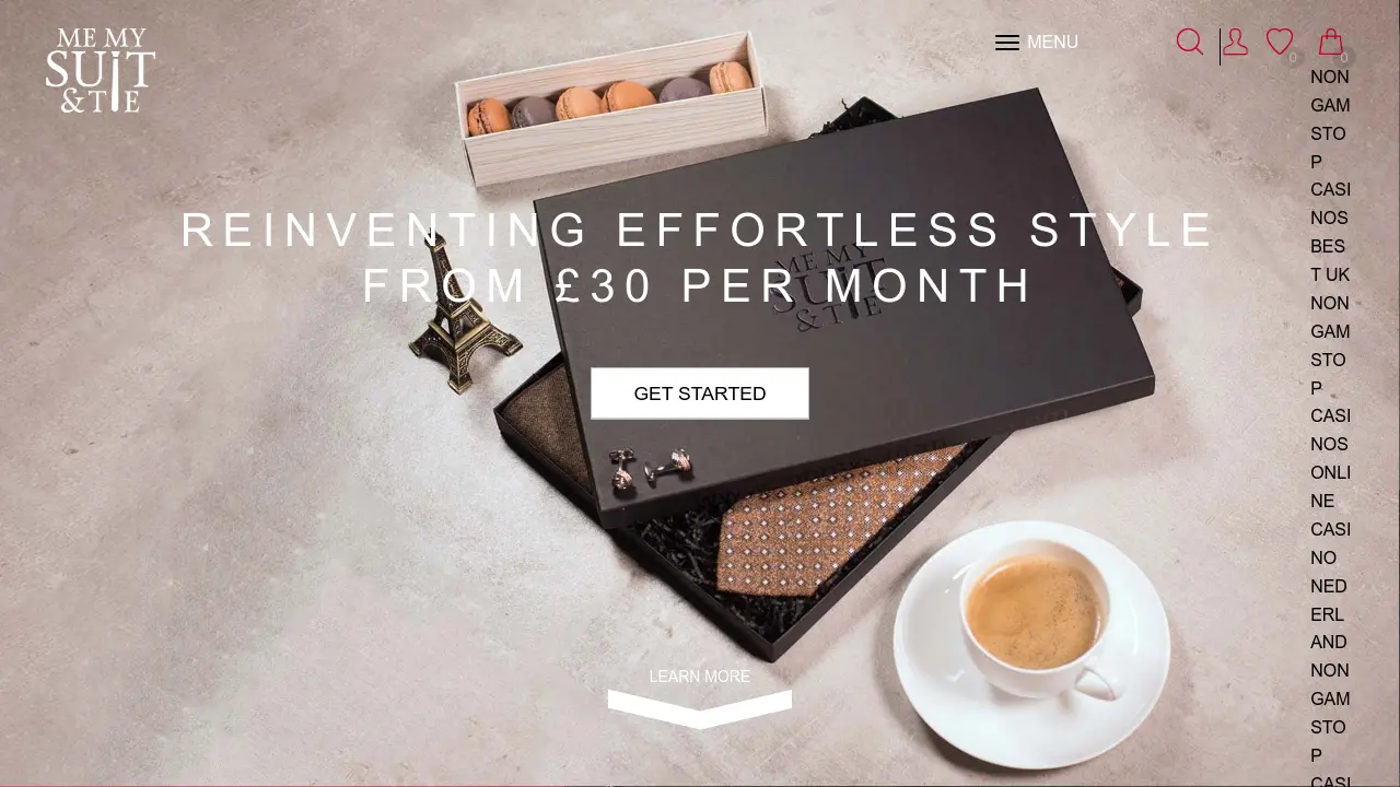 Me My Suit & Tie - Reinventing effortless style from £30 per month
