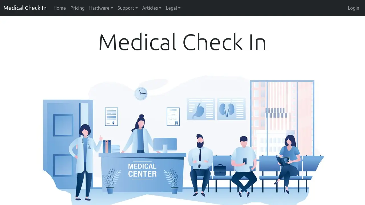 Medical Check In - Streamline Patient Check-In with HIPAA-Compliant ...