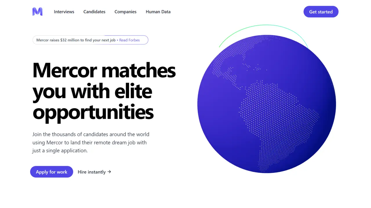 Mercor - AI-powered hiring platform matching elite talent with global ...