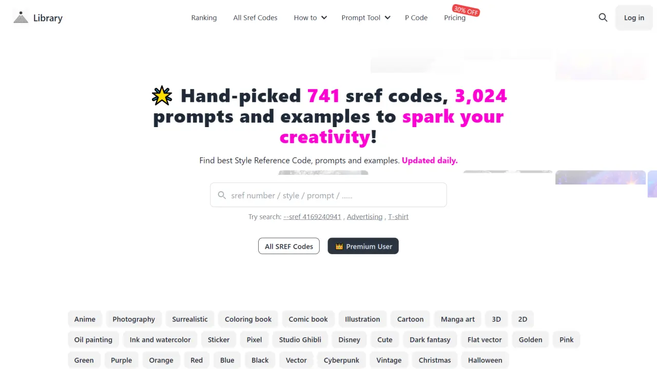 Midjourneysref - Unlock the Power of Midjourney with Curated Style ...
