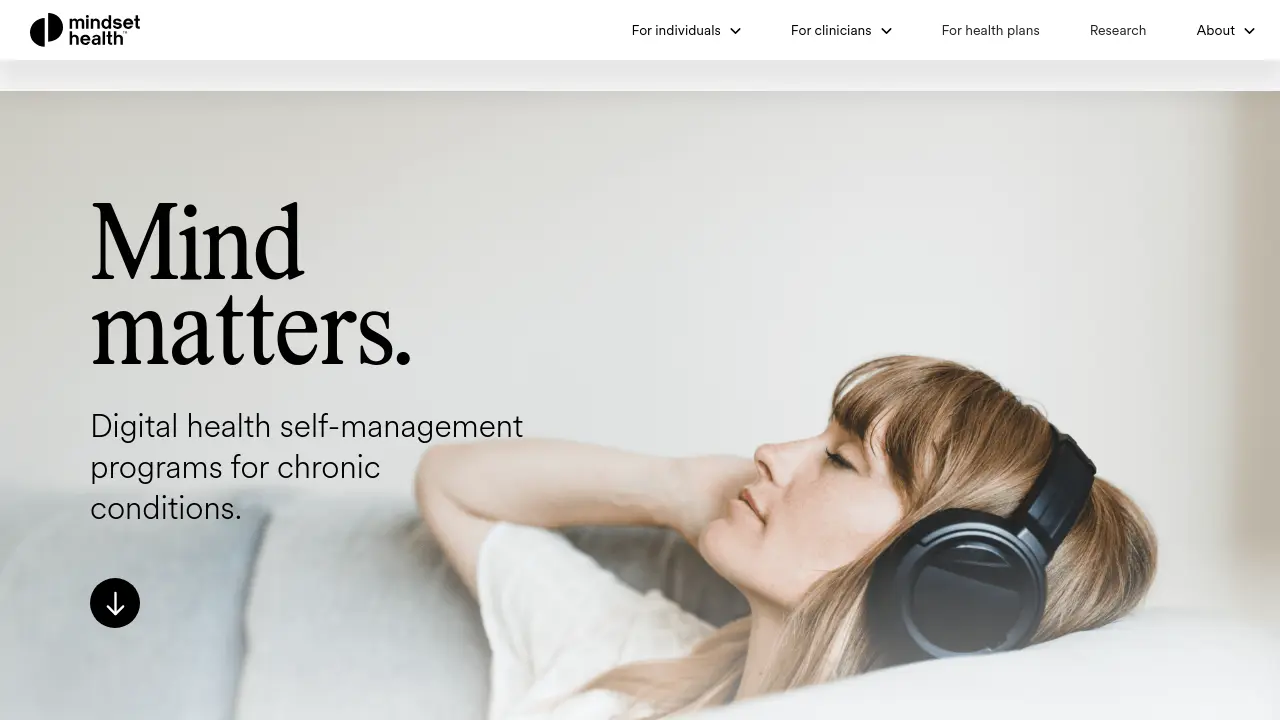 Mindset Health - Digital Hypnotherapy for Chronic Condition Self-Management