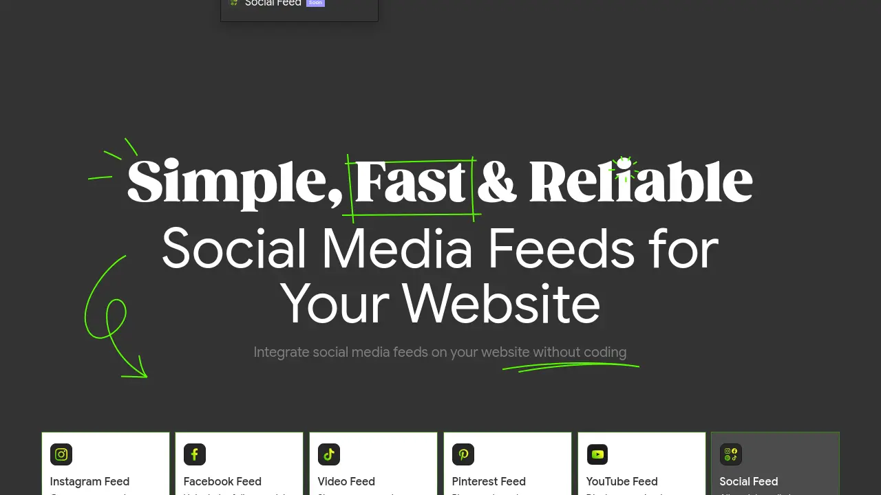 Mirror App - Integrate Social Media Feeds Seamlessly Into Your Website