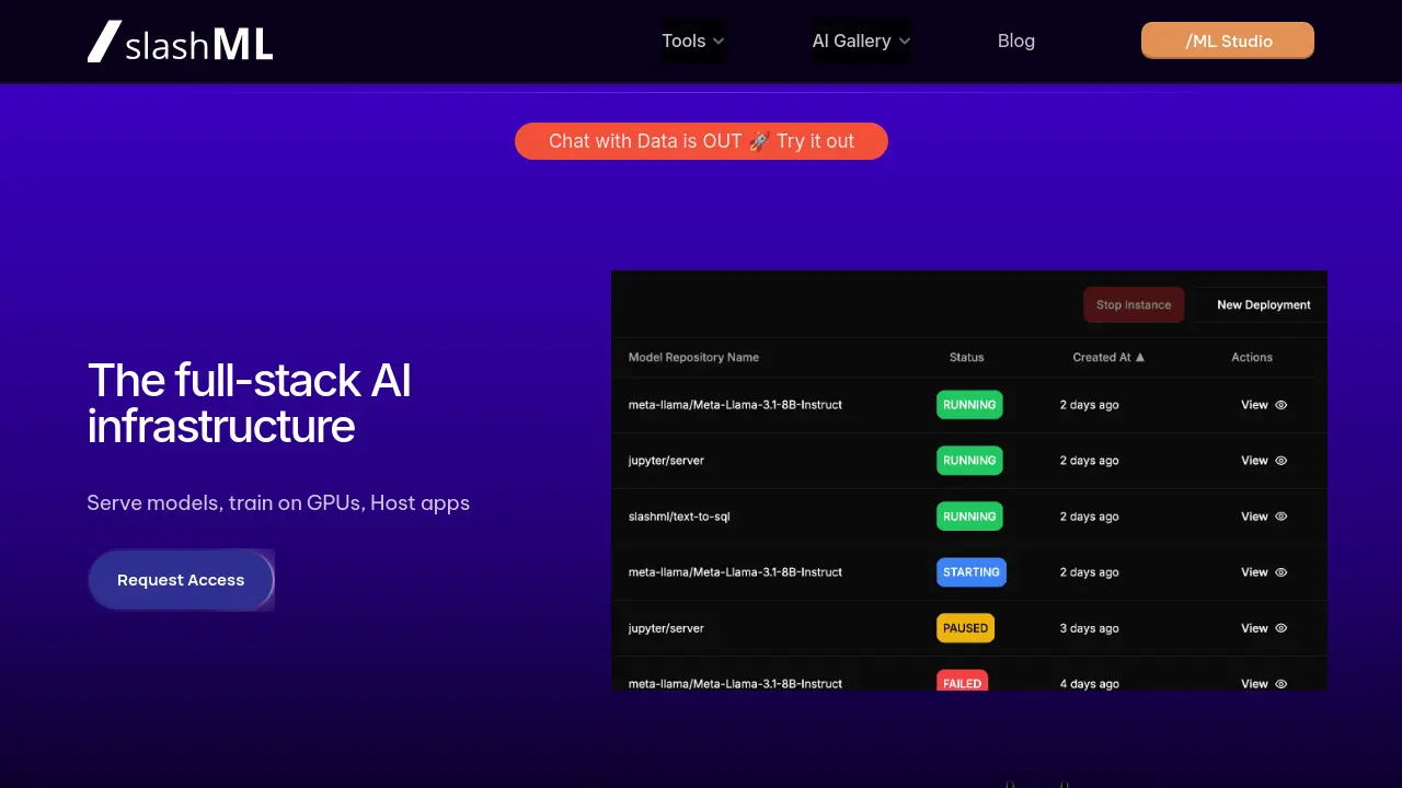 /ML - The full-stack AI infra