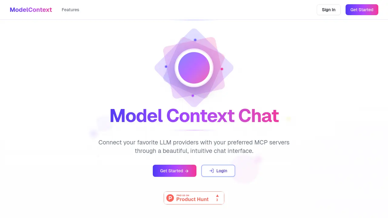 Model Context Chat - Seamlessly connect LLM providers for secure, real ...