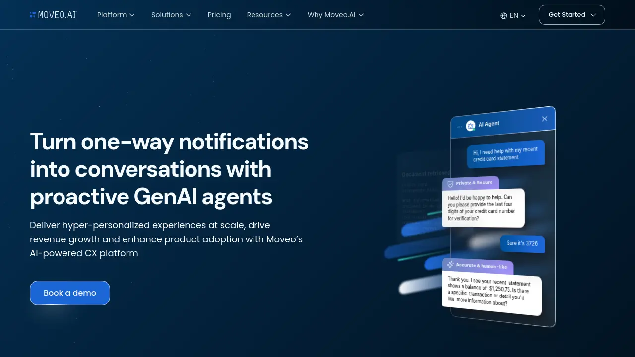 Moveo.AI - Turn one-way notifications into conversations with proactive ...