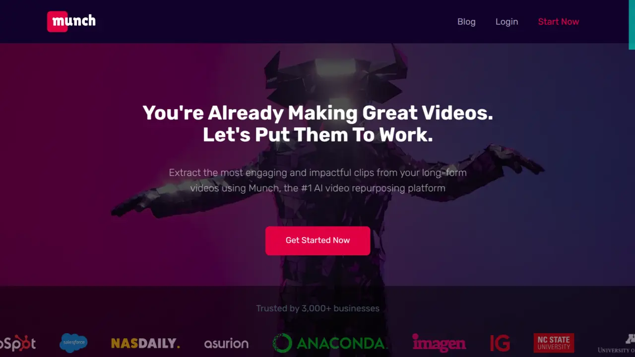 Munch - AI-Powered Video Repurposing Platform