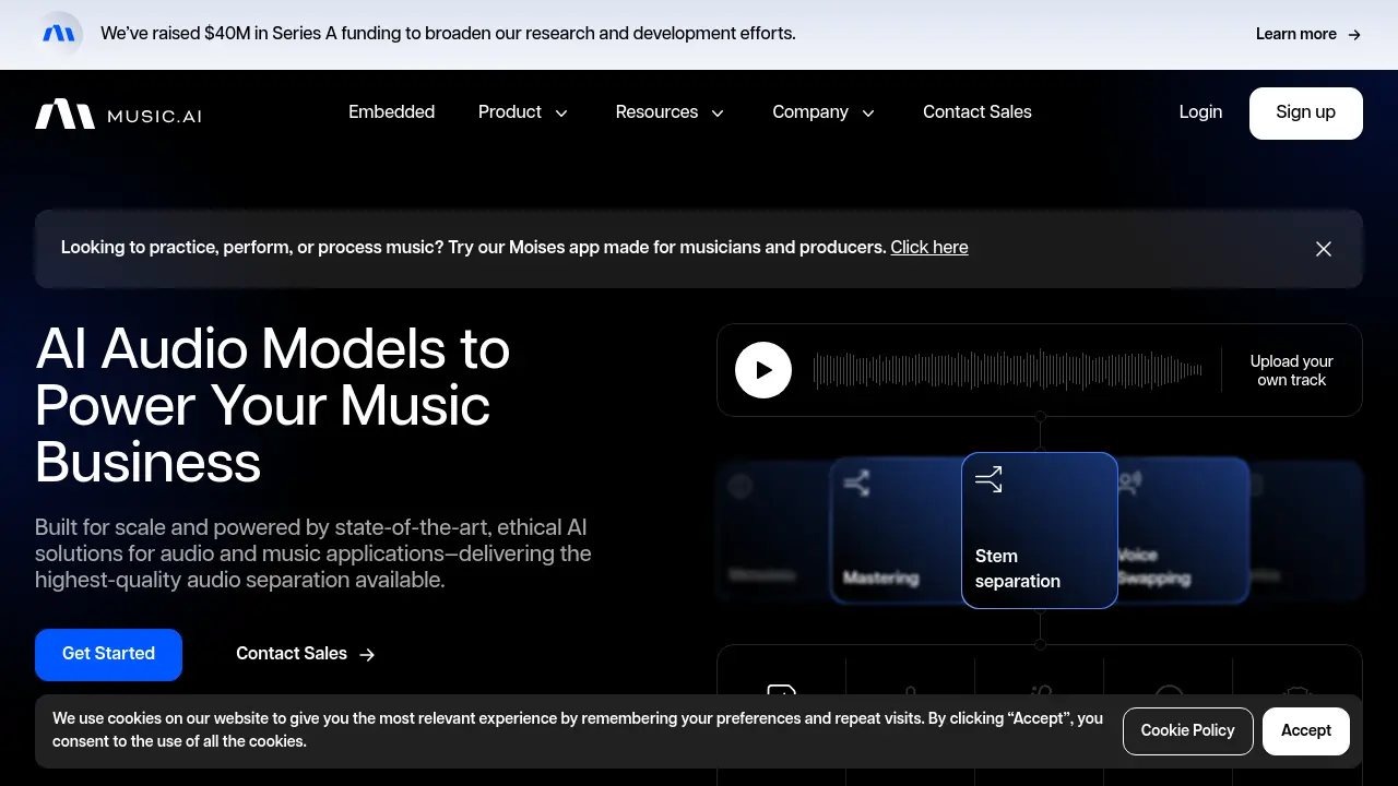 Music AI - AI Audio Models to Power your Music Business