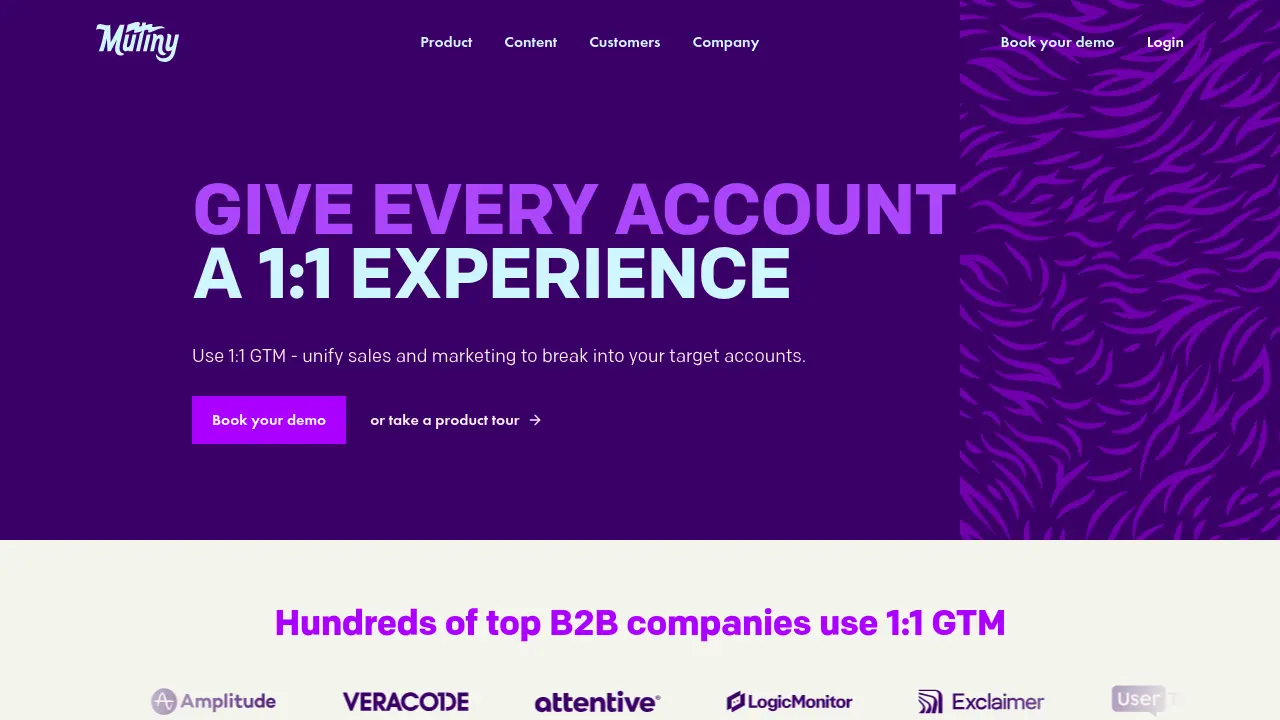 Mutiny - Give Every Account a 1:1 Experience