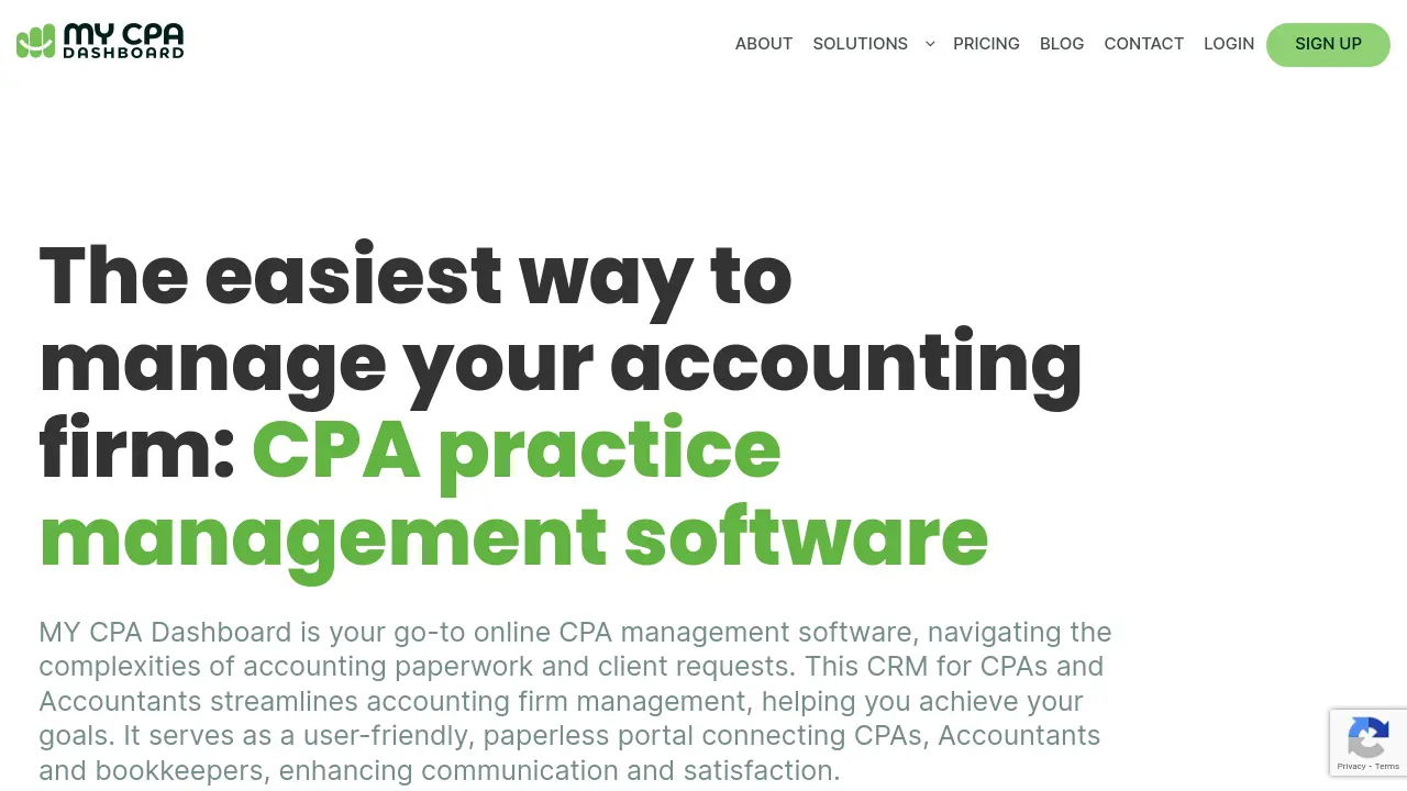 My CPA Dashboard - Streamline Accounting Firm Management with Secure ...