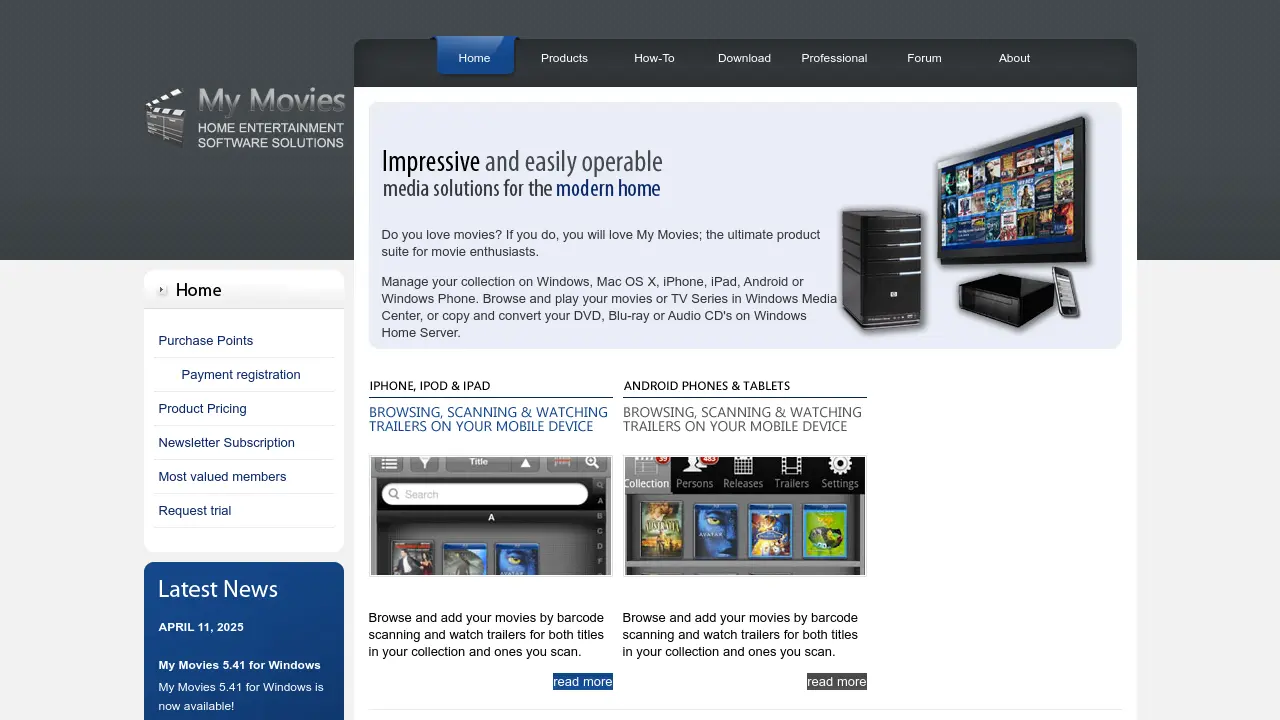 My Movies - The ultimate product suite for movie enthusiasts to manage ...