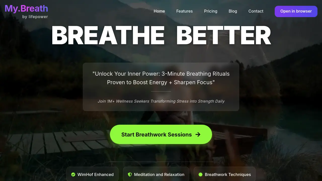 My.Breath - Unlock Your Inner Power: 3-Minute Breathing Rituals Proven ...