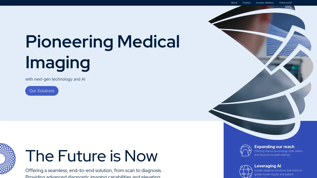 Nanox - Pioneering Medical Imaging with next-gen technology and AI