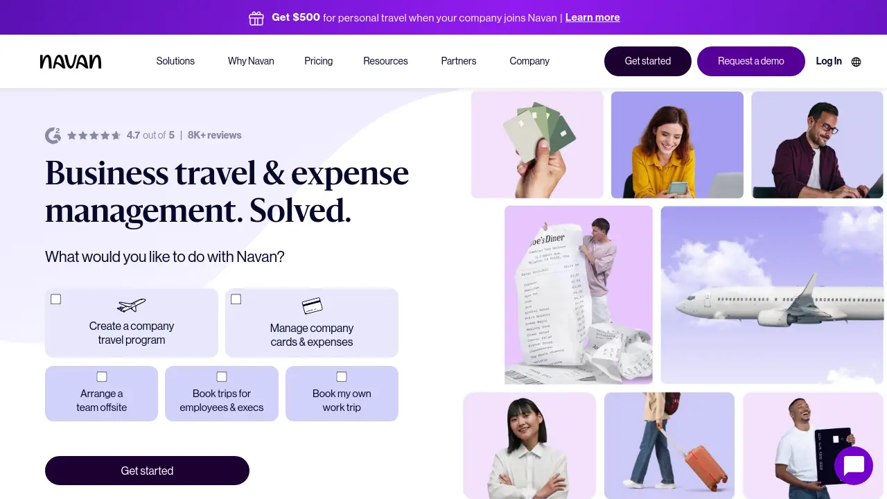 Navan - Business Travel & Expense Management. Solved.