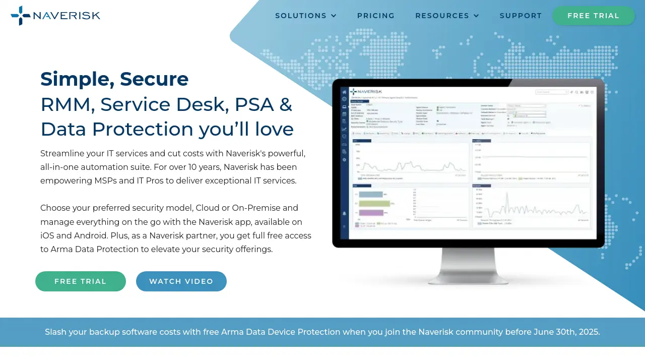 Naverisk - All-in-One IT Automation Suite for MSPs & IT Teams