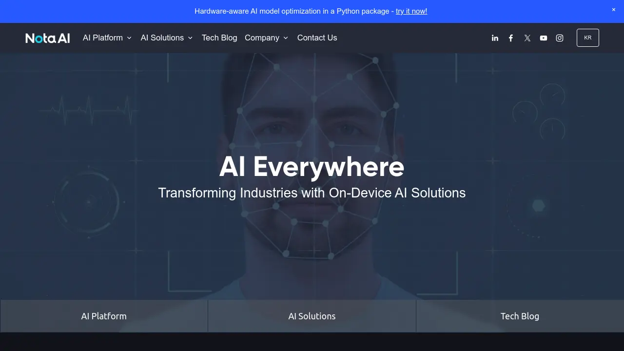Nota AI - Transforming Industries with On-Device AI Solutions