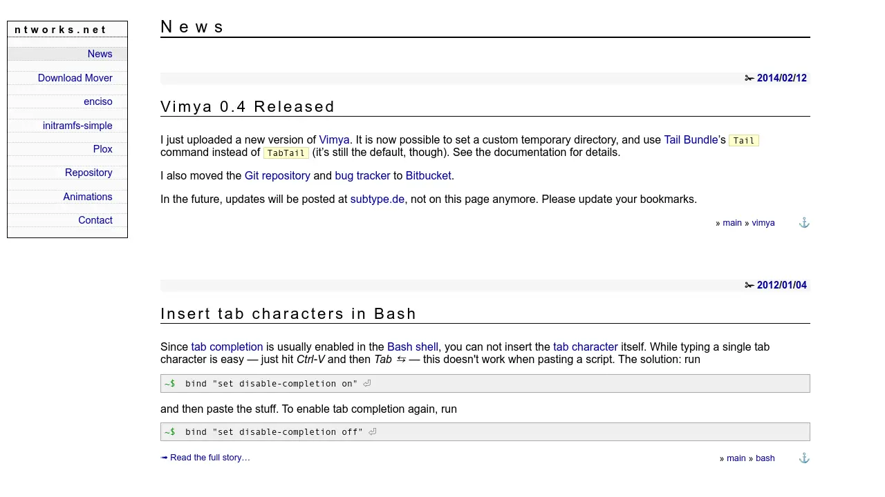 ntworks - Developer tools and resources for Vim, Bash, and portable ...