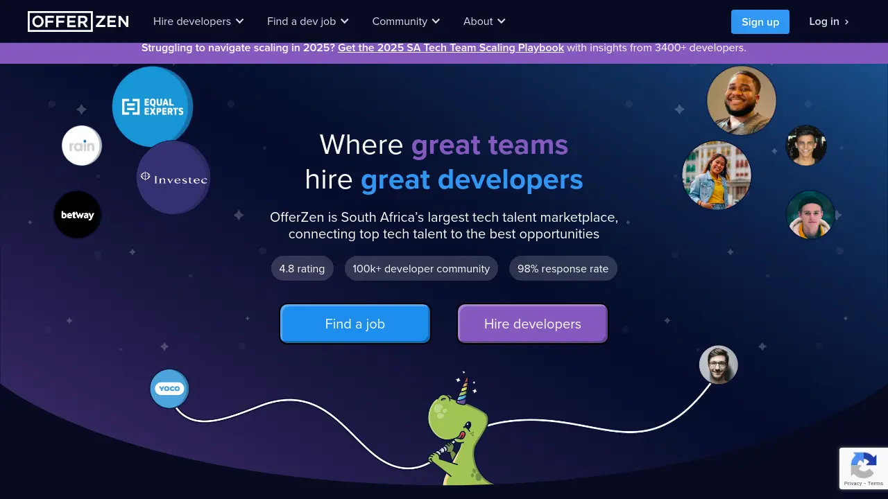 OfferZen - South Africa’s Largest Tech Talent Marketplace for Developers