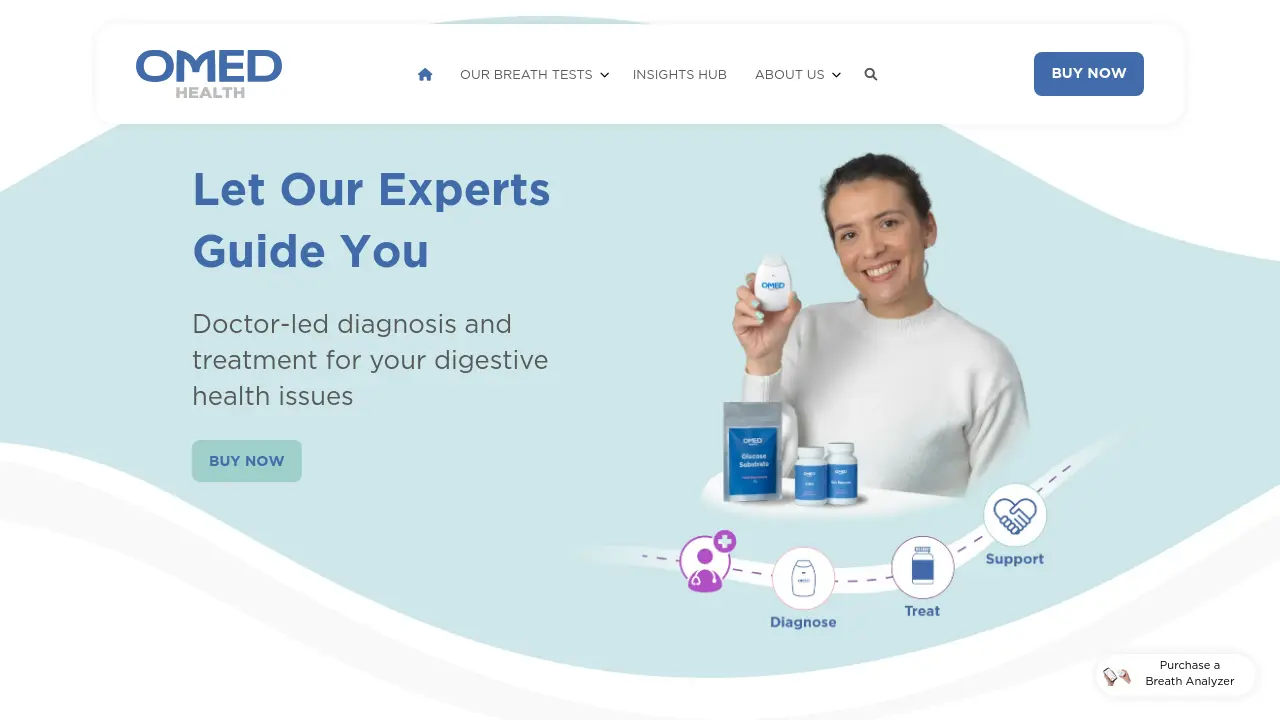 OMED Health - At-home breath testing and guided treatment for digestive ...