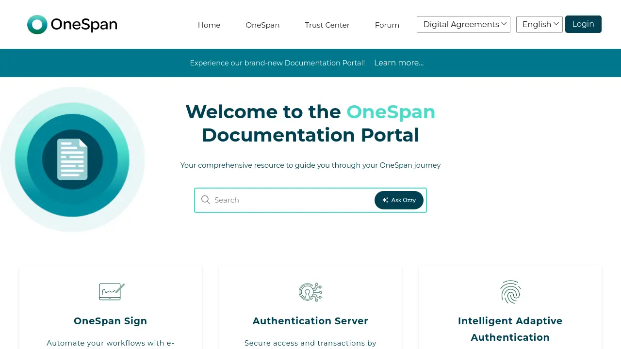 OneSpan Documentation Portal - Comprehensive Guide for Secure Digital ...
