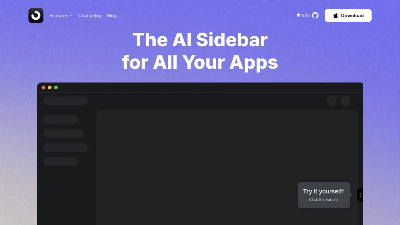 Onit - The AI Sidebar for All Your Mac Apps