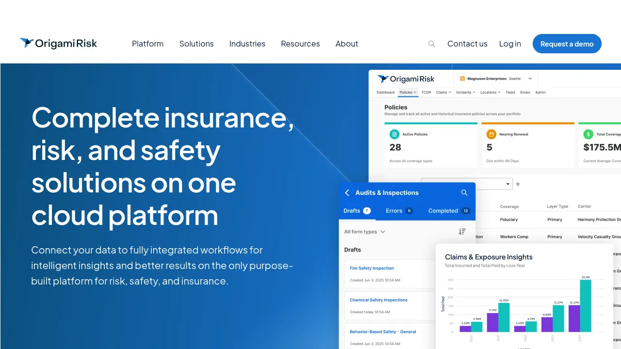 Origami Risk AI - AI tools to boost speed, insight, and impact in risk ...