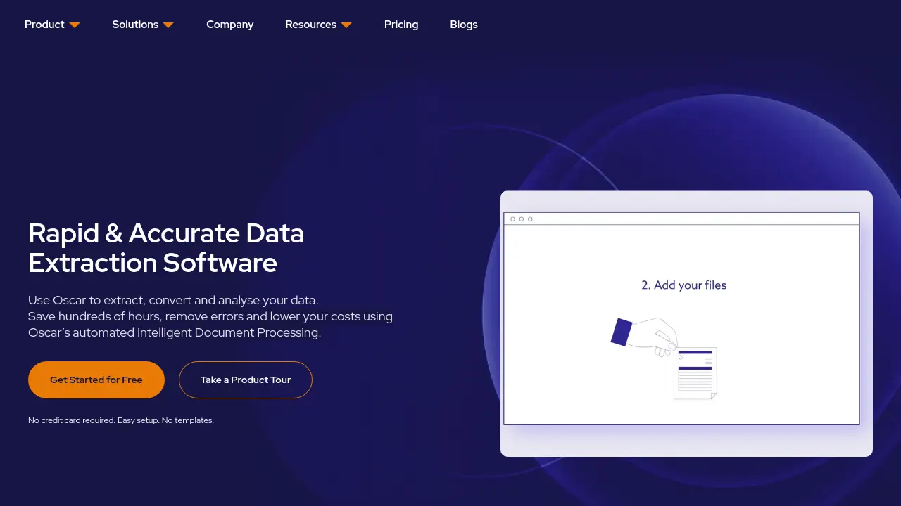 Oscar Intelligent Document Processing - Automate Data Extraction and ...