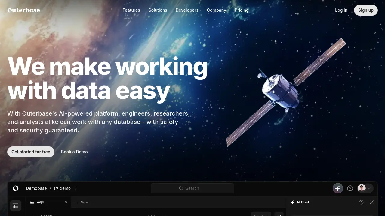 Outerbase - Making data management easy with AI-powered solutions