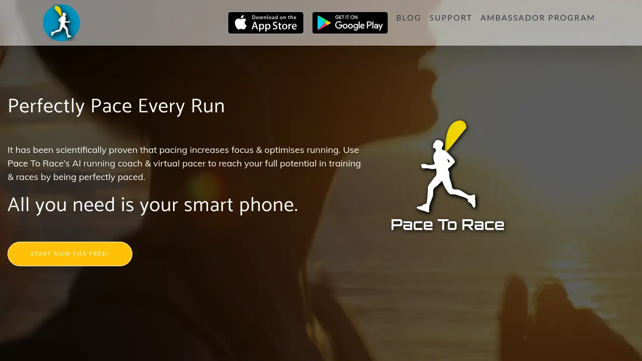 Pace To Race - Perfectly Pace Every Run