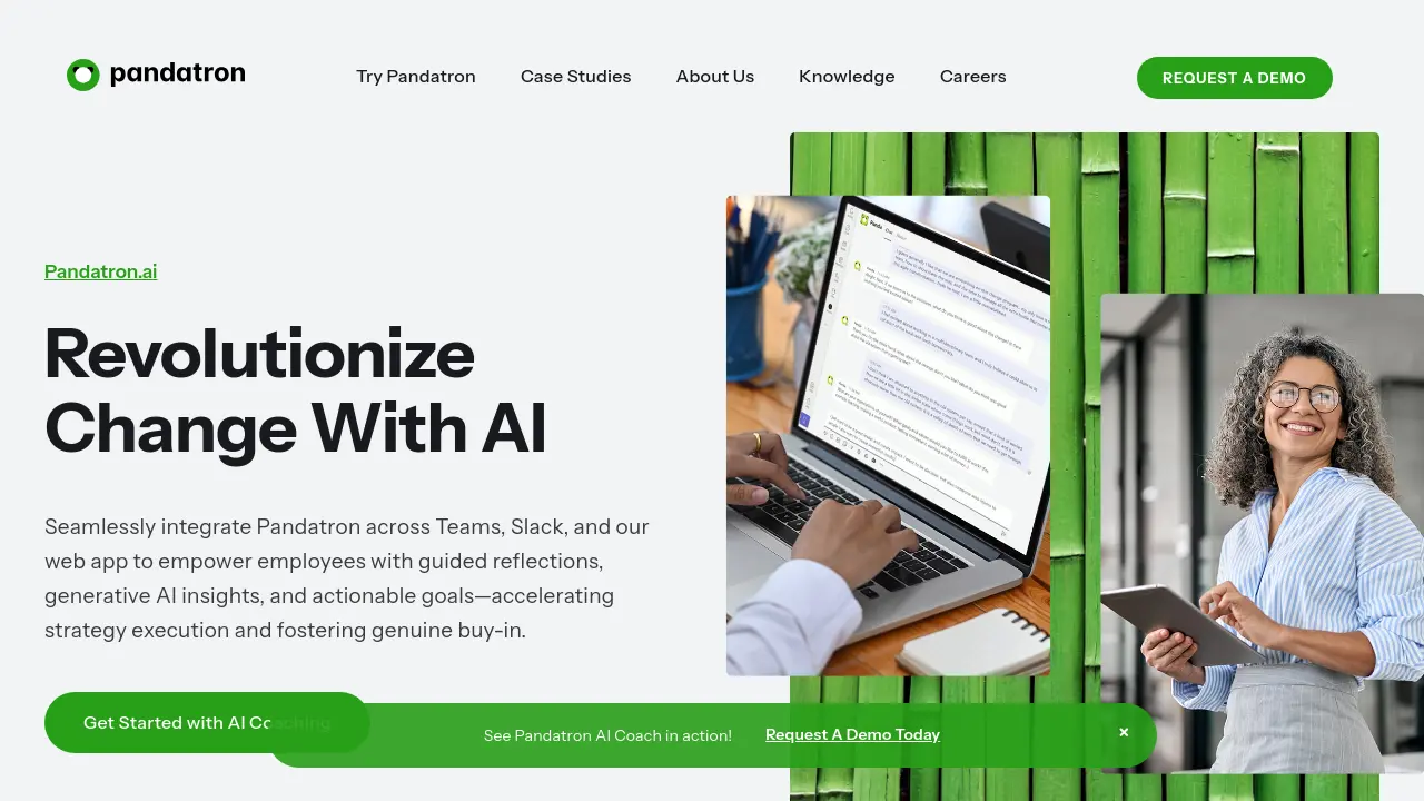 Pandatron.ai - Revolutionize Change With AI