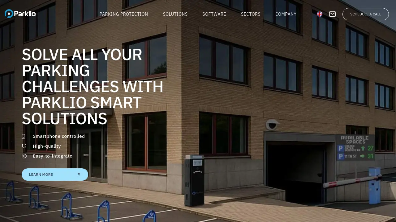 Parklio - Solve all your parking challenges with Parklio smart solutions