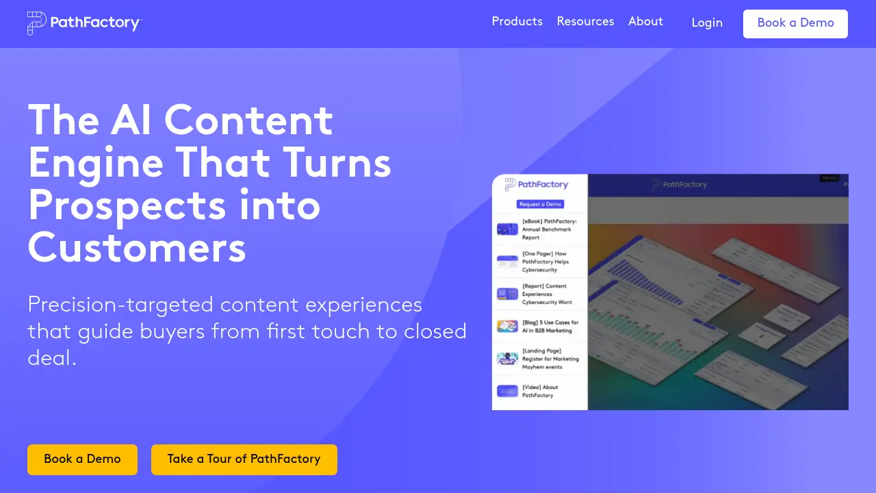 PathFactory - The AI Content Engine That Turns Prospects into Customers