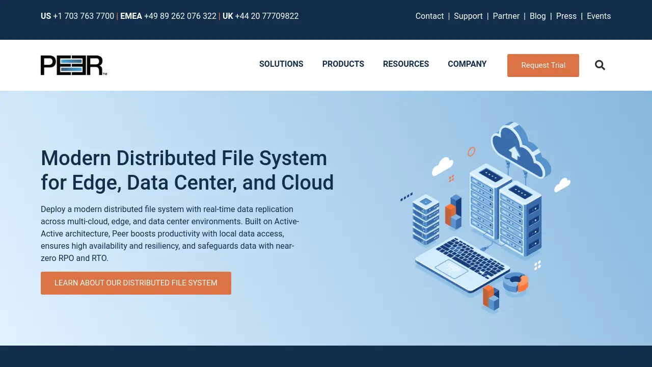 Peer Software - Modern Distributed File System for Edge, Data Center ...