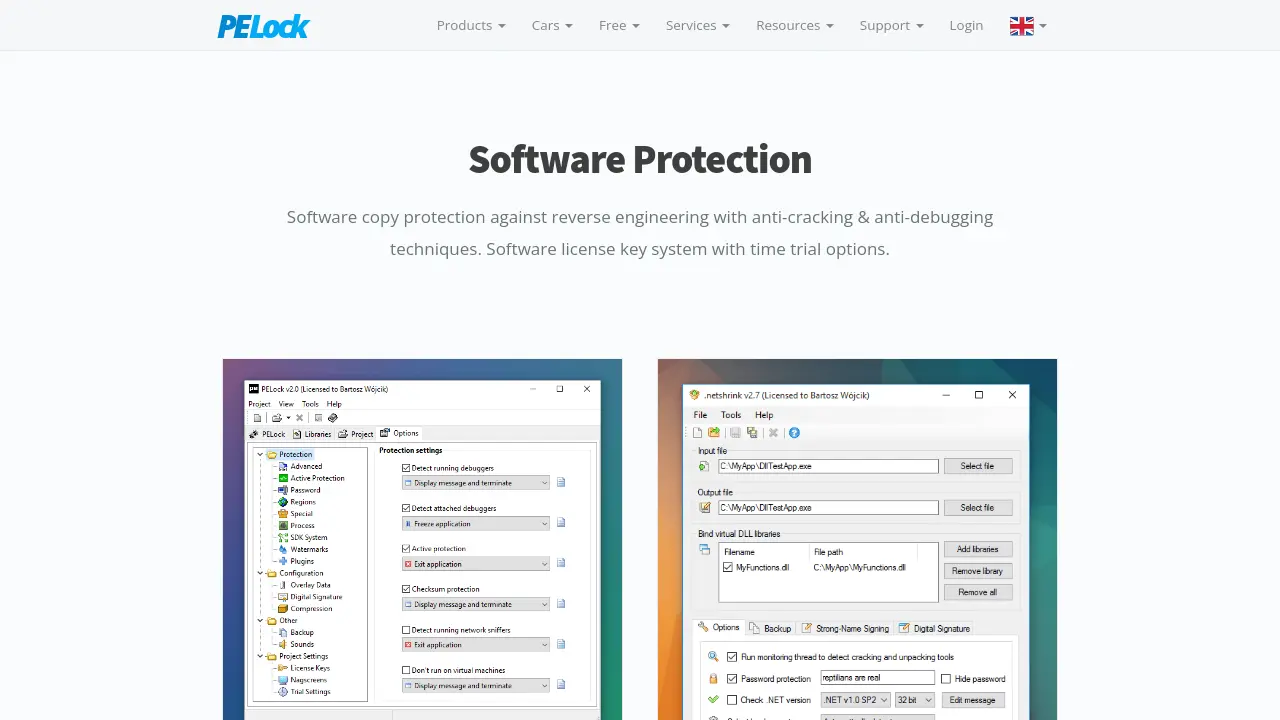PELock - Advanced Software Protection and Obfuscation Solutions