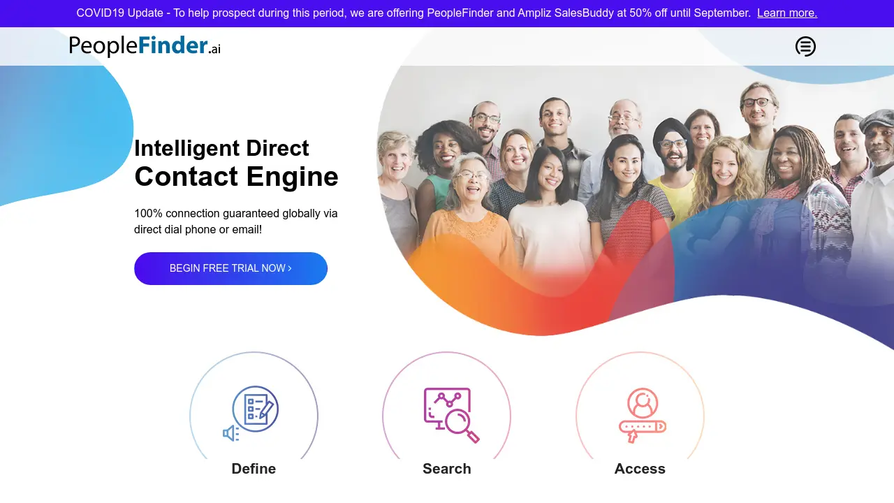 PeopleFinder - Intelligent Direct Contact Engine for Global Business ...