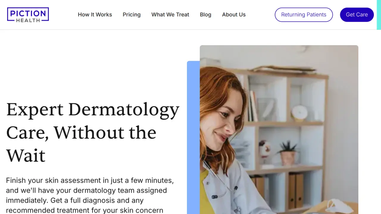 Piction Health - Expert Dermatology Care, Without the Wait