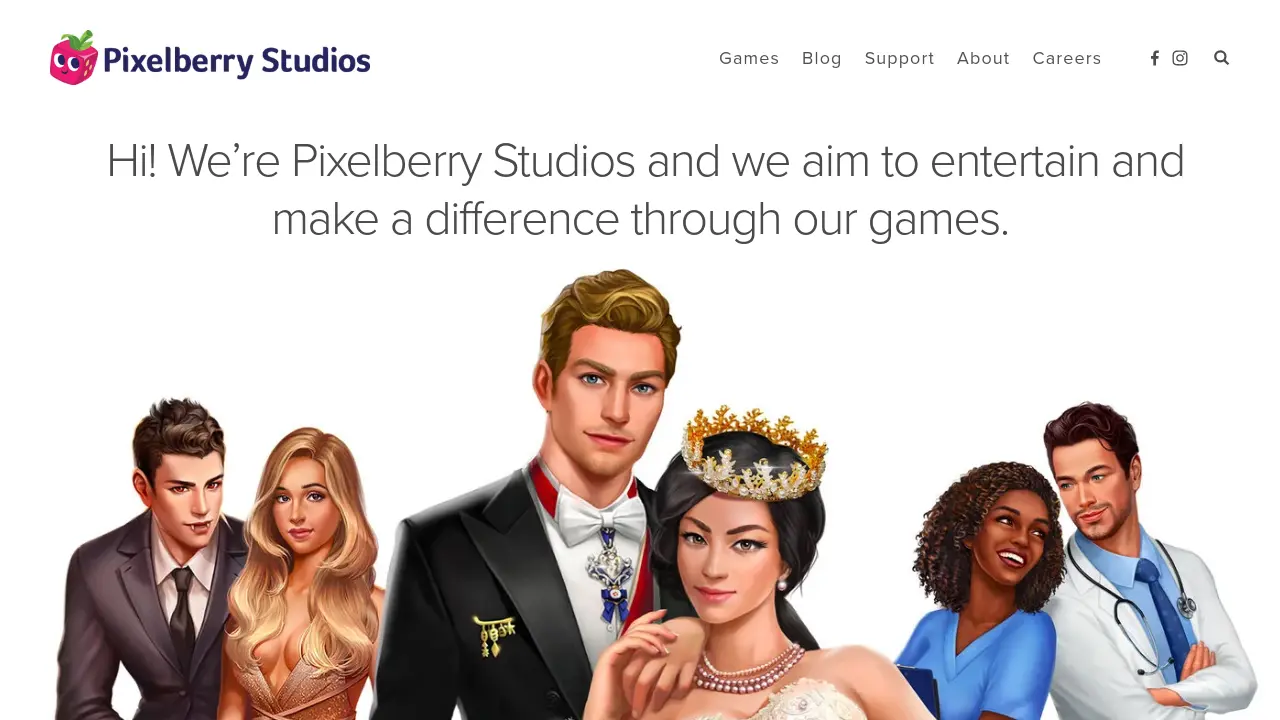 Pixelberry Studios - Choose your story, customize your character, and ...