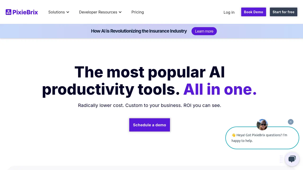 PixieBrix - An AI-powered layer to deliver the last mile of software ...