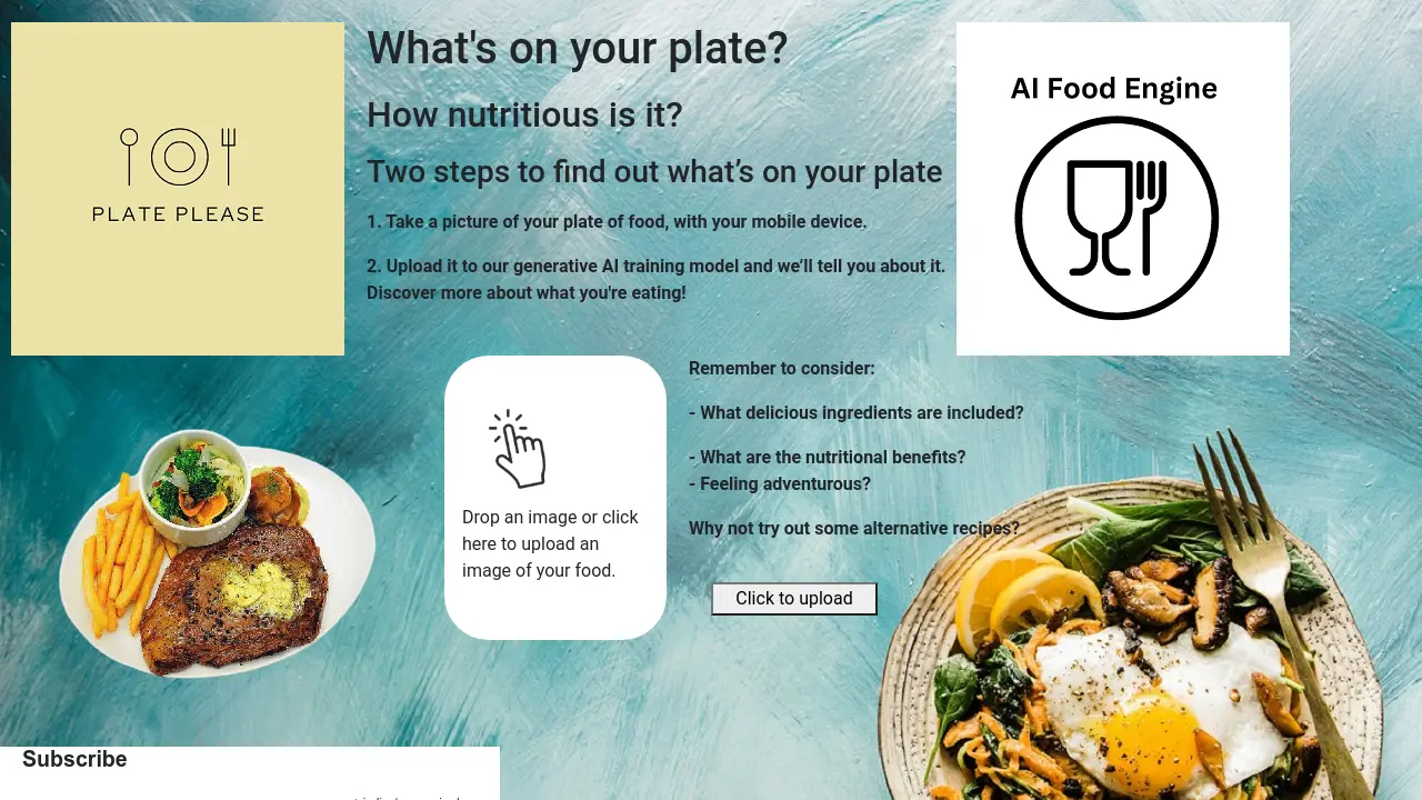 Plate Please - Analyze Your Meal & Discover Nutritional Insights with AI