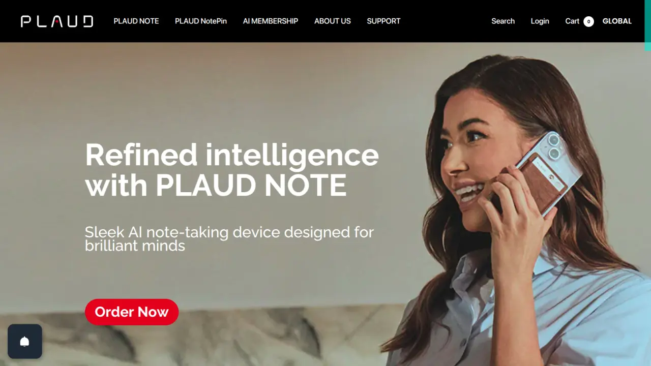 PLAUD NOTE - Your Smartest AI Notetaking Device