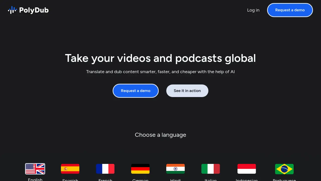 PolyDub - Take your videos and podcasts global