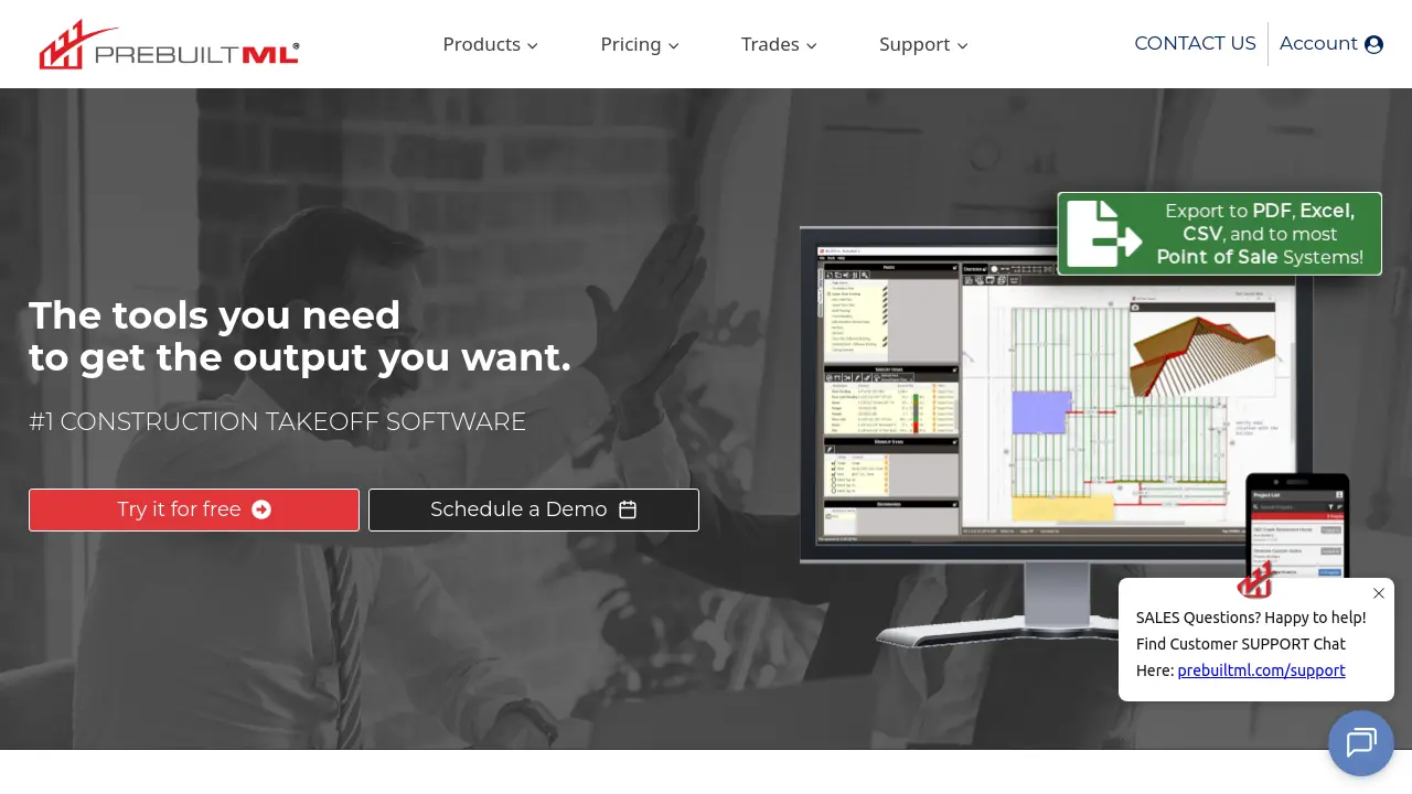 PrebuiltML - The #1 construction takeoff software for faster, more ...