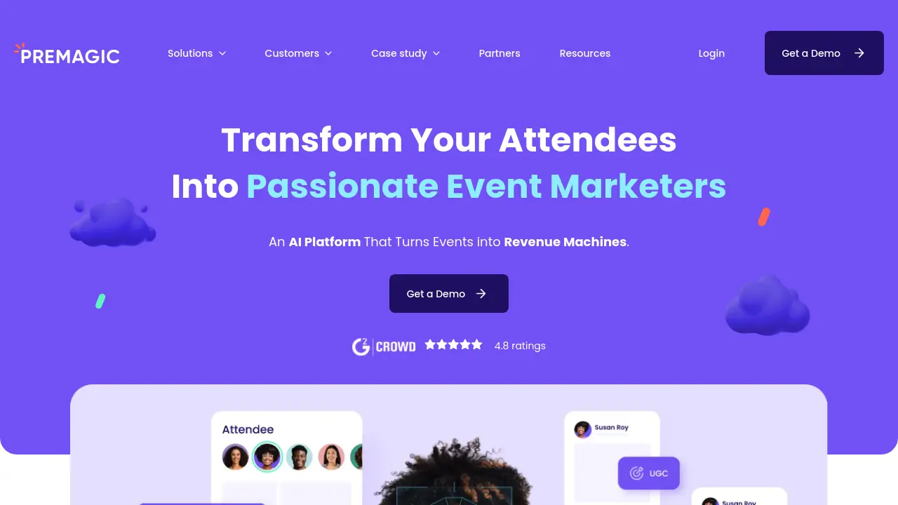Premagic - Transform Your Attendees Into Passionate Event Marketers
